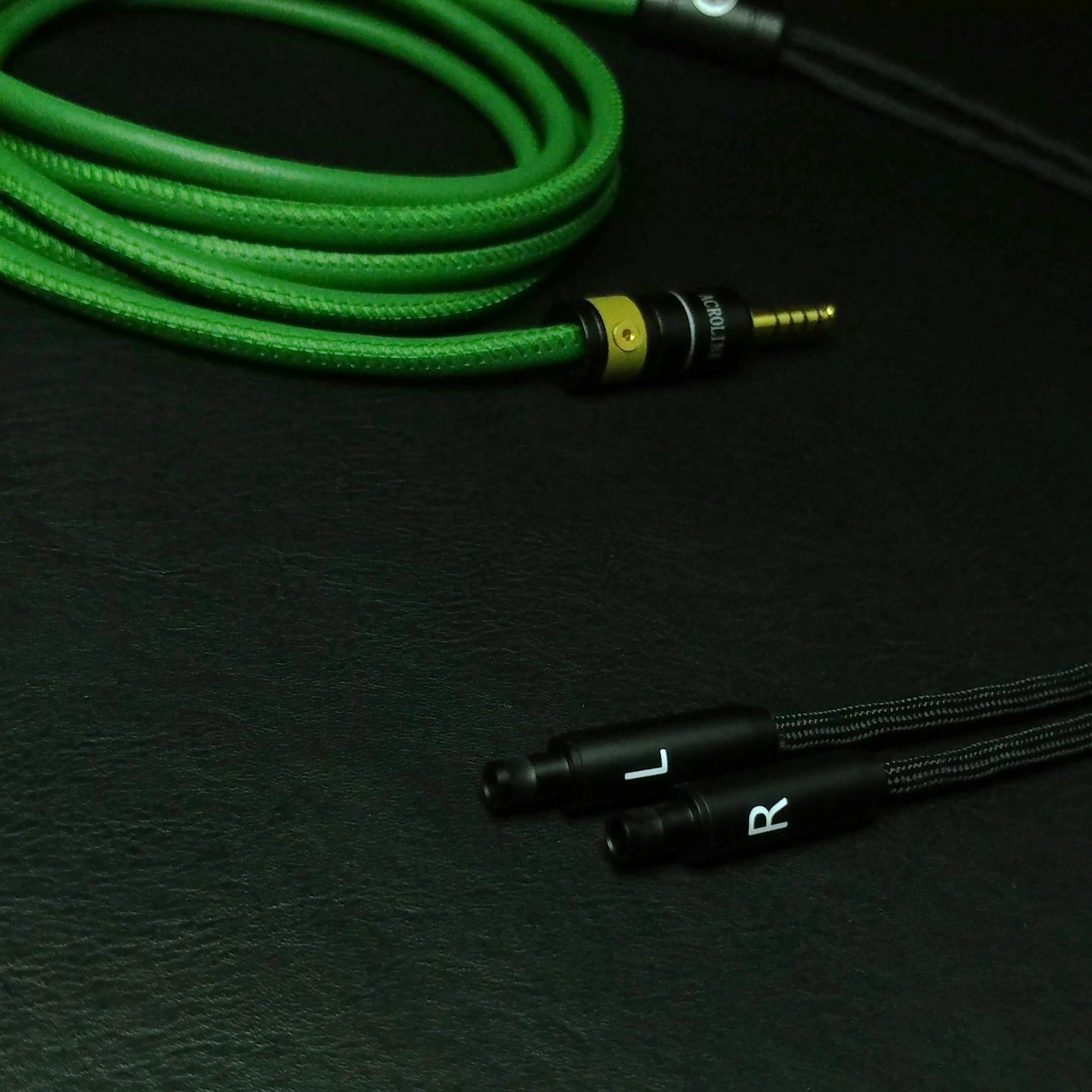 Sennheiser HD800, HD800S, HD820 - Custom Headphone Cable | Green ...